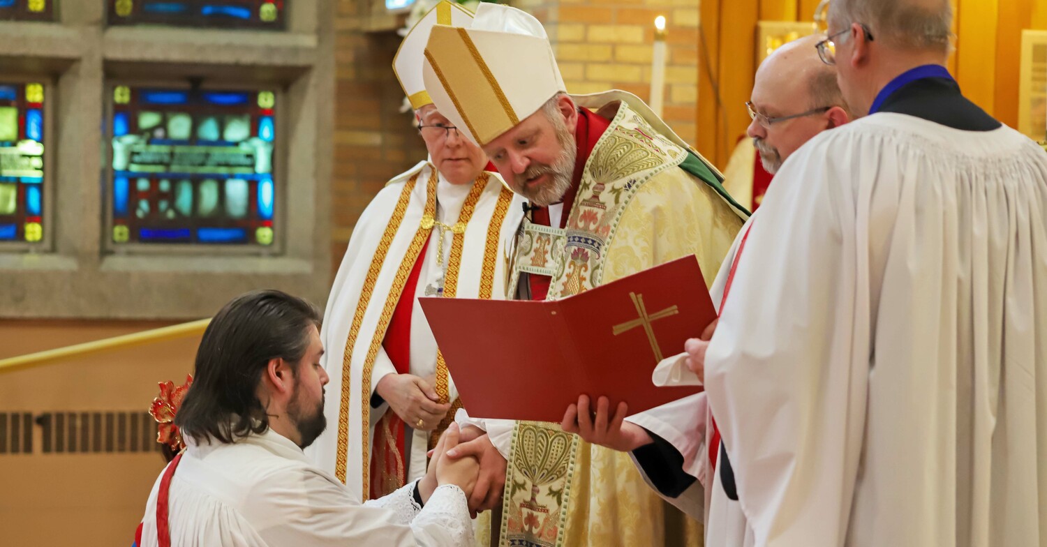 Bishop Licenses Lay Evangelists, Ordains Deacons and Presbyters on Pentecost Sunday | Around the ...